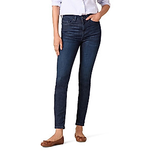 Amazon Essentials Skinny Jeans for Women, High Waist, Stretchy Denim, Dark Wash, 10