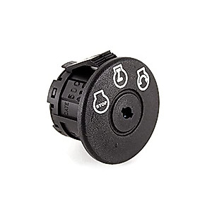 NITOYO Lawn Mowers Tractor Ignition Switch with Two Keys Compatible with Cub Cadet, Riding Lawn Mowers, Troy-Bilt, MTD, Craftsman, Husqvarna, Delta, JD Riding Lawn Mower 9, 925-04659，725-04659