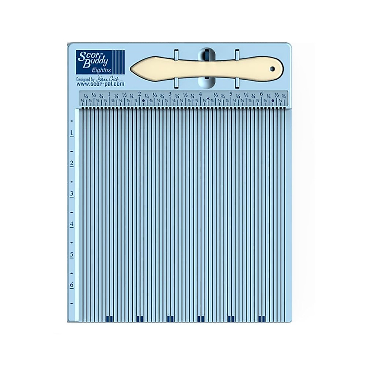 Scor-Pal Scor-Buddy Eighths Mini Scoring Board 9"x7.5" Imperial, Multi
