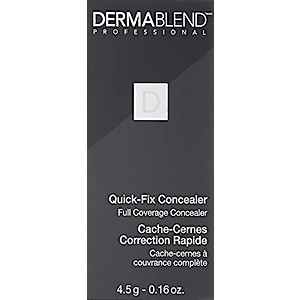 Dermablend Quick Fix Full Coverage Cream Concealer Stick , Fast & Easy Pecision Coverage with all day Hydration, Multi-tasking concealer for Dark Circles, Acne, and Scars