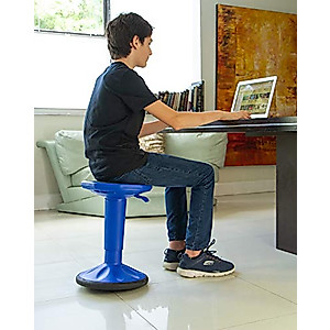 Adjustable Wobble Stool - Middle and High School Students - Flexible Seating for Classrooms - Adjusts from 17" - 23"