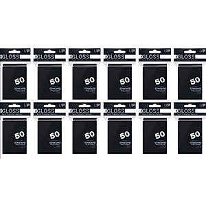 Ultra Pro UP Black Sleeves (600ct)