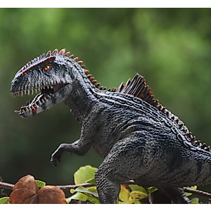 Giganotosaurus Action Figure with Eating Feature, 9 in Collection Dino Toys for Boys and Girls, Realistic Dinosaur Toys for Kids 3-5 Party Favors, Birthday Gifts (Movable Mouth)