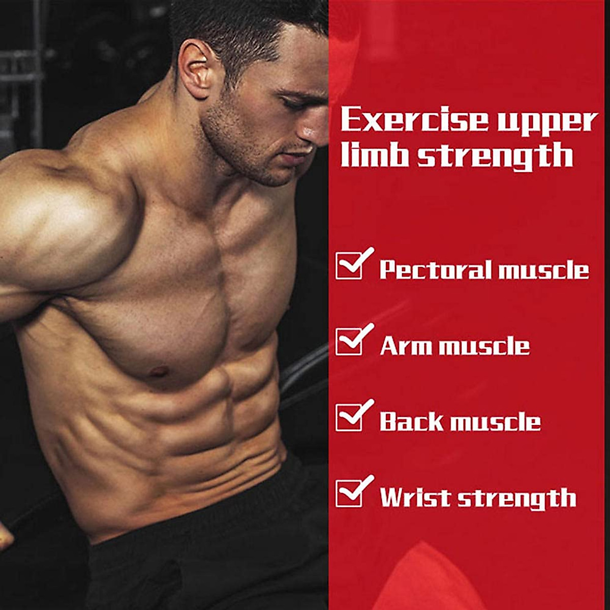 KDFJ Pull Up Bar with No Screws for Doorway,Trainer Chin Up Bar,Upper Body Workout Bar for Home Gym Exercise Fitness-62-100cm