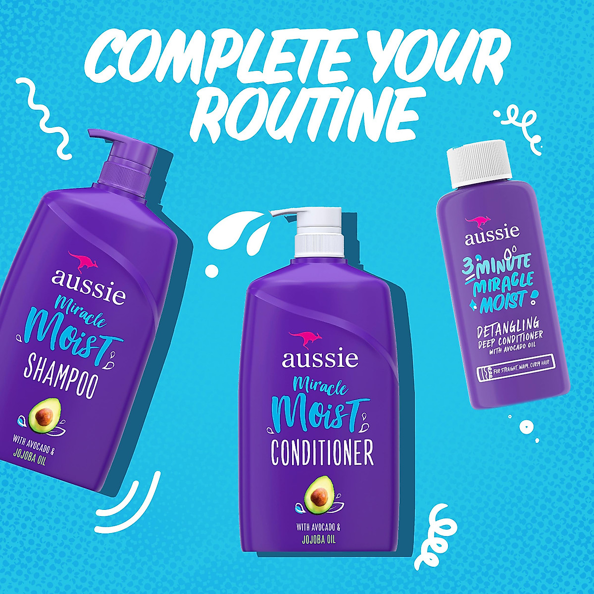 Aussie 3 Minute Miracle Moist Deep Conditioning Treatment, 1.7 fl oz