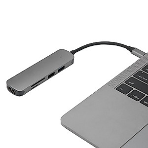 TypeC Docking Station,5in1 Hub TypeC Hub,TypeC to High Definition Multimedia Interface USB Docking Station Converter Adapter.