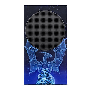 Head Case Designs Officially Licensed Ed Beard Jr Winter Spirit Dragons Vinyl Sticker Gaming Skin Decal Cover Compatible with Xbox Series S Console and Controller Bundle