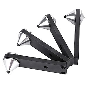 Speaker Shockproof Bracket, 4Pcs Combined Type Audio Speaker Foot Subwoofer Shockproof Spike Bracket, Floor Standing Speaker Isolation Feet