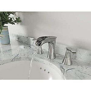 Pfister LF-049-JDCC Jaida Waterfall Widespread Bathroom Sink Faucet, Polished Chrome