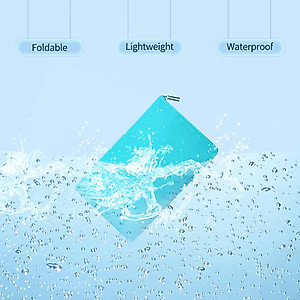 ACBSUSU Foldable reusable grocery bags, eco waterproof shopping bags, food tote bags. Fits in your pocket (5 packs) (Multi-color)