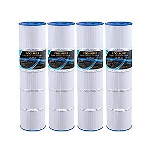 POOLPURE PLESL105 Pool Filter Replace OPT-420-4PK, Jacuzzi PLESL105, J-CQ420, QL105 Filter Cartridges 4PACK