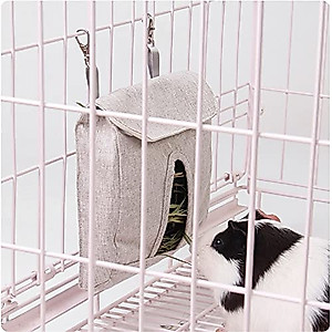 Kkmilamila 2 Pack Bunny Supplies Rabbit Accessories, hay Feeder， Rabbit hay Feeder， Guinea Pig hay Feeder, for Guinea Pigs Rabbits Small Animals