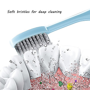 HAYAN Travel Toothbrush Kit, 3 in 1 Portable Lightweight Toothbrush Set | Individually Wrapped | Reusable | Soft Toothbrush