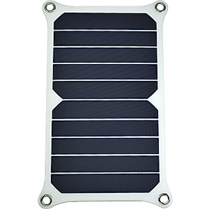 Solarpad Pro | 5 Watt 4.3 Ounce Lightweight USB Phone Solar Charger Designed for Ultra Light Backpacking, Thru Hiking, and Touring