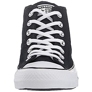 Converse Women's Chuck Taylor All Star Madison Mid Top Sneaker, Black/Black/White, 8.5 M US