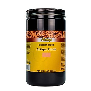 Antique Finish - 32oz Sheridan Brown