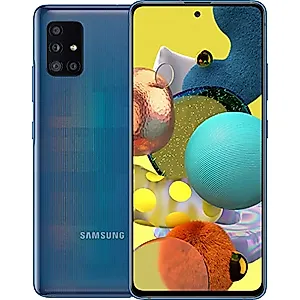 Samsung Galaxy A51 5G | A516U | 128GB | Single SIM | Android Smartphone | Prism Crush Blue - Verizon Locked - (Renewed)