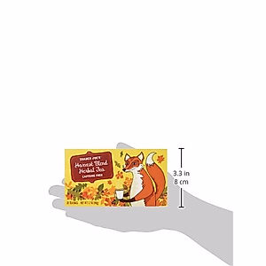 Trader Joe's Harvest Blend Herbal Tea Cafeeine Free 20 Tea Bags (Pack of 3)