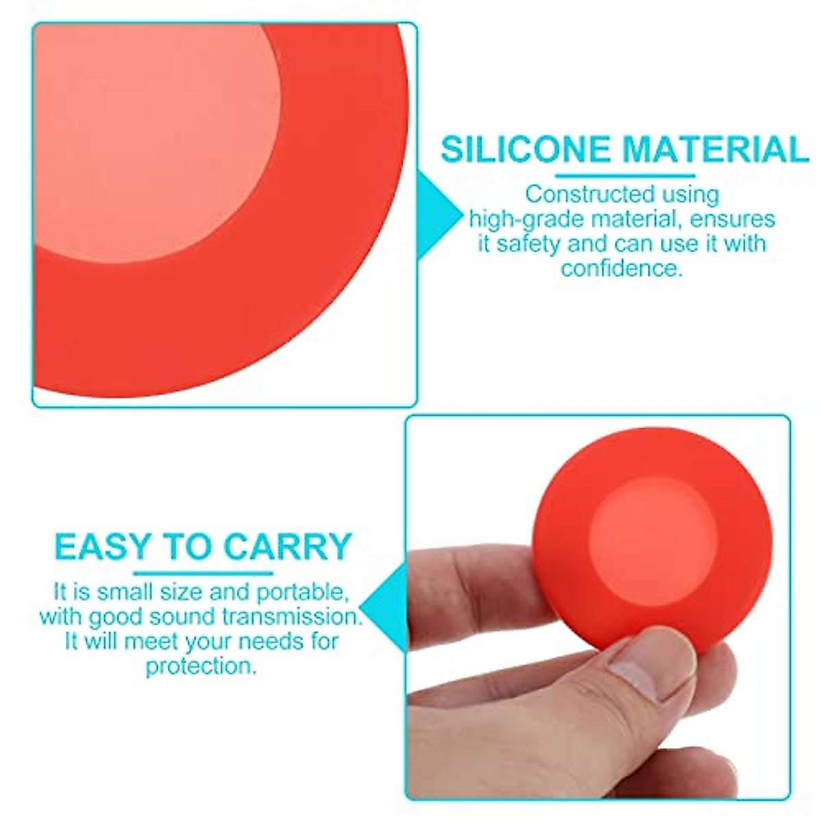 POPETPOP Stethoscope Covers 10pcs Stethoscope Cover Replacement Stethoscope Spare Kit Stethoscope Accessories Bell Cover Replacement Stethoscope Cardiology for Stethoscope Red