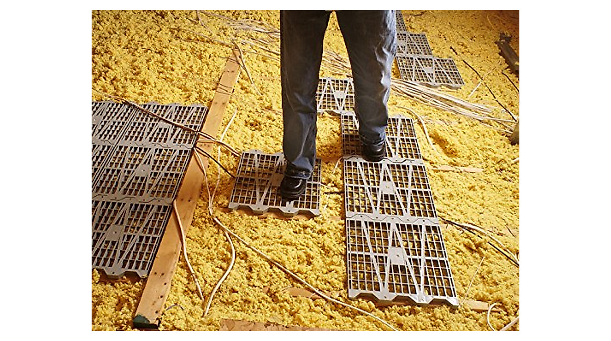 16"x16" Attic DEK Flooring - 8-Pack Storage Solution