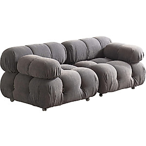 Creative Co-Op Mimosa Modular Bread Loveseat Sofas