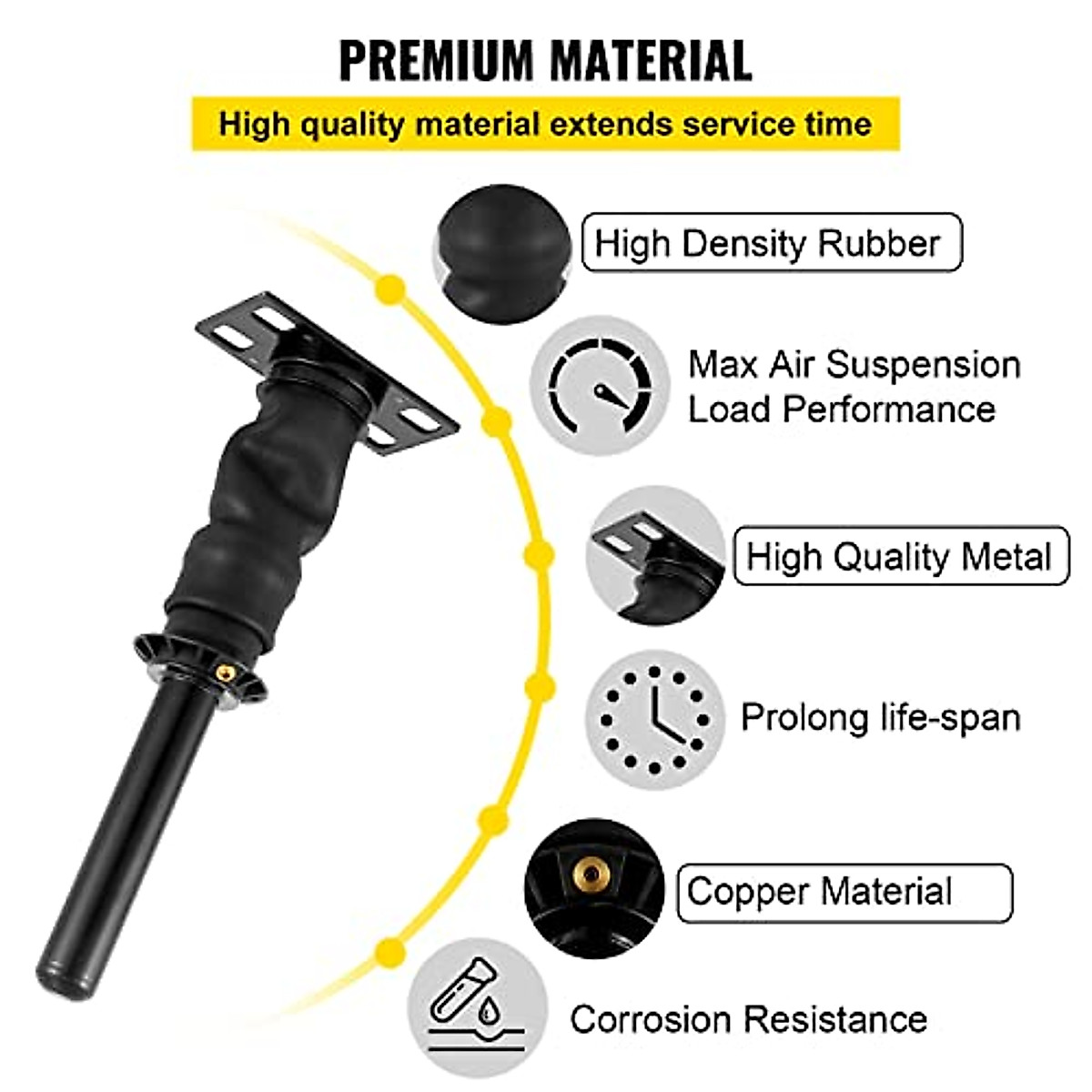 Cab Shock Absorber for International Prostar 2008+ 3595977C96 3595977C95 Cab Air Shock Dampen The Driving Vibration (Single)