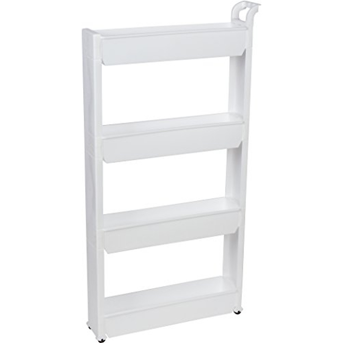 Trademark Innovations 21" x 4.7" Wide Slim Slide Out Storage Tower for Laundry, Bathroom, or Kitchen