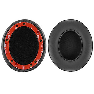 Geekria QuickFit Replacement Ear Pads for Beats Studio 3 (A1914), Studio 3.0 Wireless Headphones Ear Cushions, Headset Earpads, Ear Cups Cover Repair Parts (Shadow Grey)