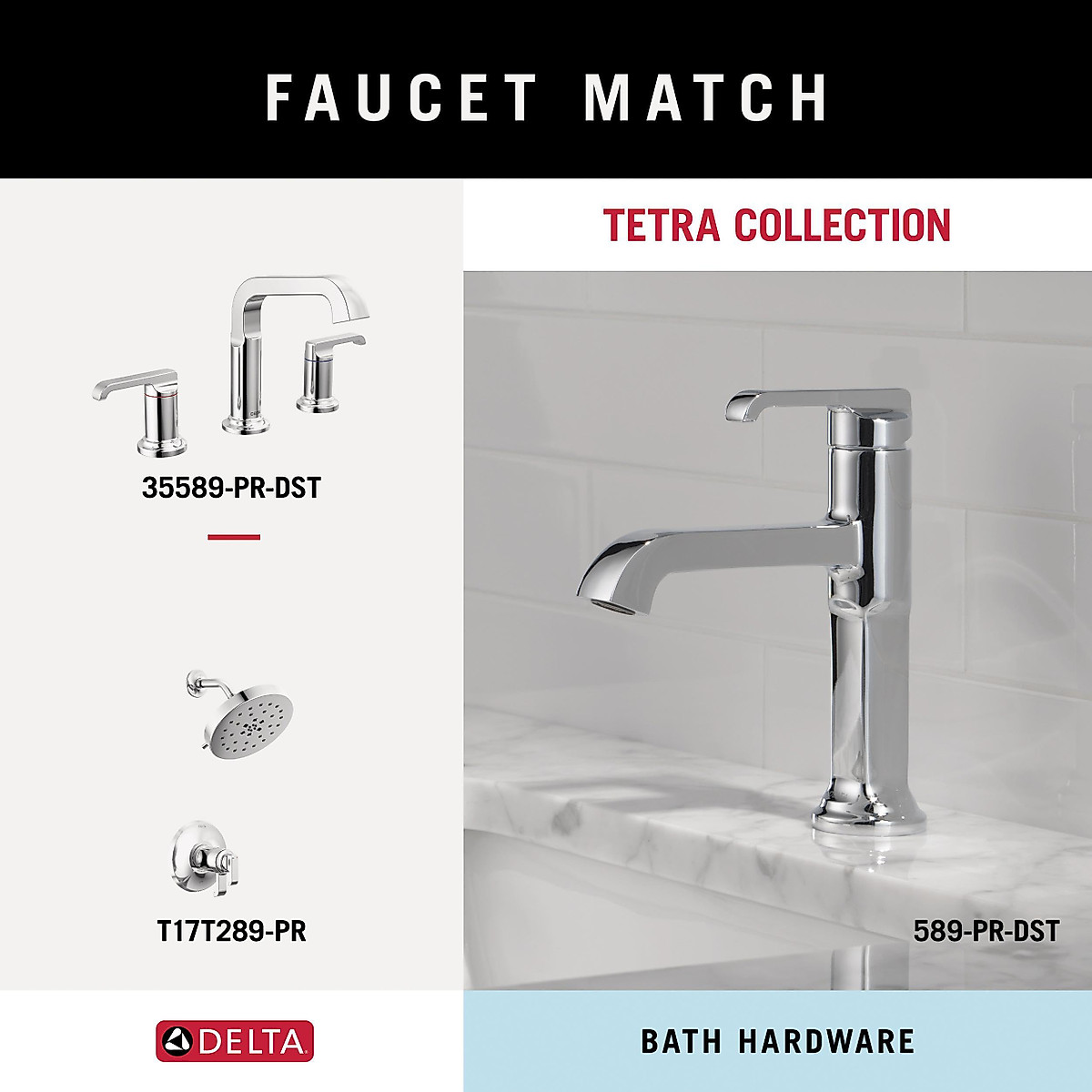 Delta Tetra (1-Pack) Towel Hooks Polished Chrome Double Bathroom J Hooks Wall Mounted for Robes & Towels Hand Towel Hook Holder Kitchen, Bathroom Accessories 78935