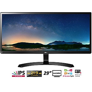 LG 29UM59A-P 29-Inch IPS WFHD 2560 x 1080 Ultrawide Monitor (2017) Bundle with Elite Suite 18 Standard Editing Software Bundle and 1 Year Extended Warranty