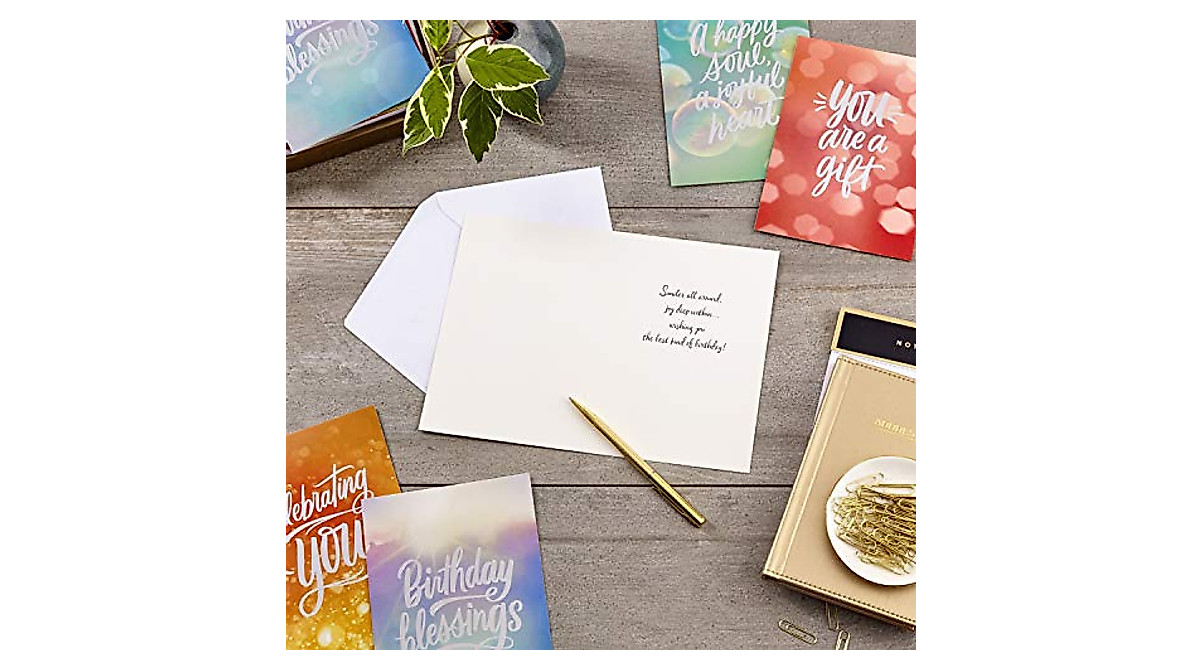 Hallmark Religious Birthday Cards - 12 Assorted Blessings