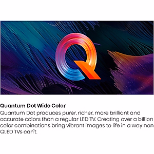 Hisense 50-inch ULED U6 Series Quantum Dot QLED 4K UHD Smart Fire TV (50U6HF, 2022 Model)