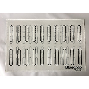 Bluedrop Eclair Baking Sheets Perforated Silicone Baking Mats For Bread Cookies Open Mesh Non Stick Oven Liner