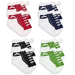 Baby Socks Gift Sets for Girls and Boys, Newborn 0-3, Infant 3-6 Months (Boys Socks Set)