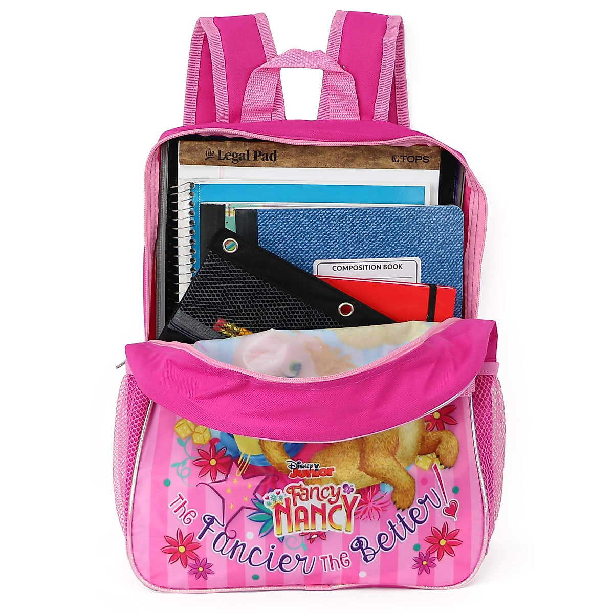 Disney Fancy Nancy 16' Backpack With Detachable Matching Lunch Box