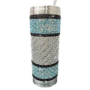 Jacqueline Kent JKT102.TUSI Lady Kent Tumbler Turquoise Tone 20 Ounces