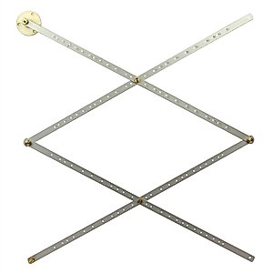 Big Horn 19069 Pantograph Modern, Multicolor, Medium