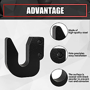 VIAGL Cat 1 Quick Hitch Top Hook Fit for Harbor Freight