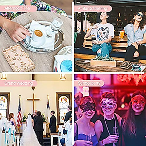 Milisente Women Clutches Pearls Evening Bag Clutch Purse Bags (Light Pink)