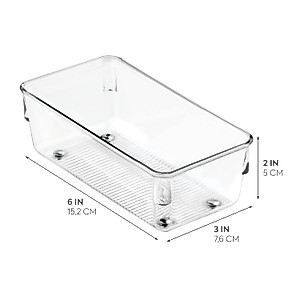 Linus 3.2" x 6.4" x 2" Drawer Organizer