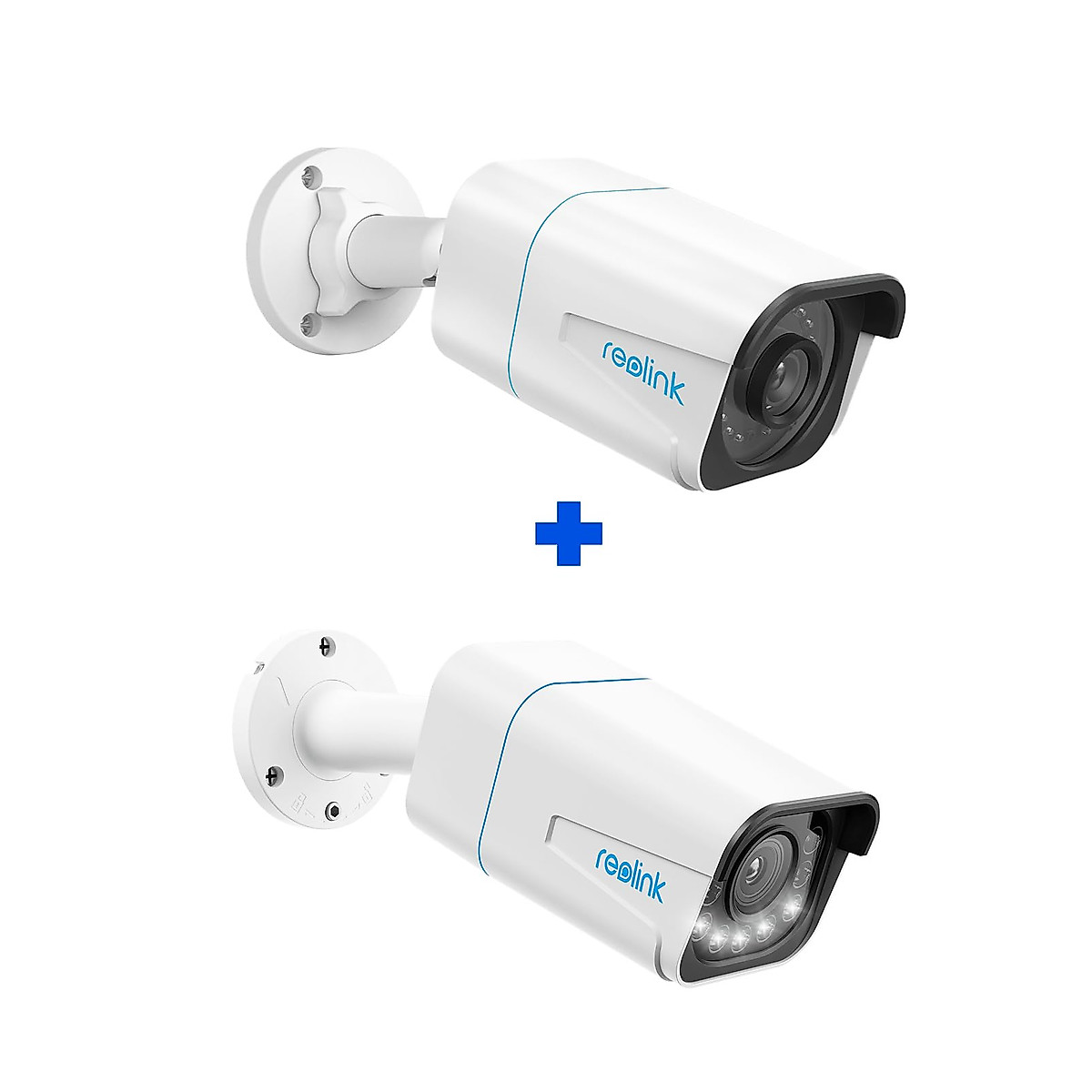 REOLINK 8MP PoE Home Security Camera RLC-810A with Smart Human/Vehicle/Pet Detection,Timelapse,100ft Night Vision,and RLC-811A with 123° FoV, 5X Optical Zoom for Outdoor Usage