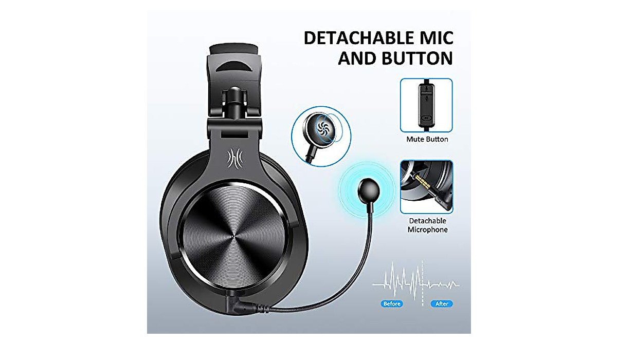 OneOdio A71 Gaming Headphones with Mic - Stereo Sound