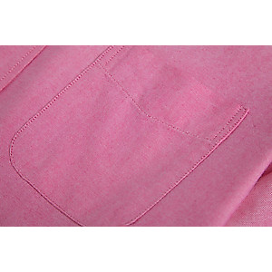 MUSE FATH Men's Button Down Dress Shirt-Casual Short Sleeve Shirt-Party Dress Shirt with Chest Pocket-Light Green-XL