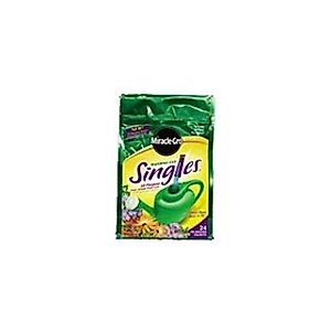 Miracle Gro 101430 Watering Can Singles All Purpose Plant Food 24-8-16 24 Count