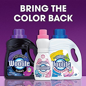 Woolite Delicates Hypoallergenic Liquid Laundry Detergent, 8 Loads, 16oz, Hand & Machine Wash