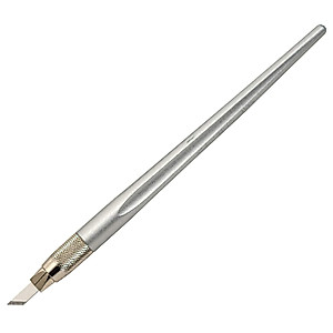 NT Cutter Aluminum Die-Cast Holder Art Knife, 1 Knife (D-400GP)