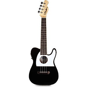 Fender Fullerton Tele Concert Ukulele, Black