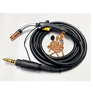 Mig Gun Replacement For Bernard BTB 400 Amp Q40 15ft Miller Connector Centerfire Parts (Mig Gun With .035" Kit)