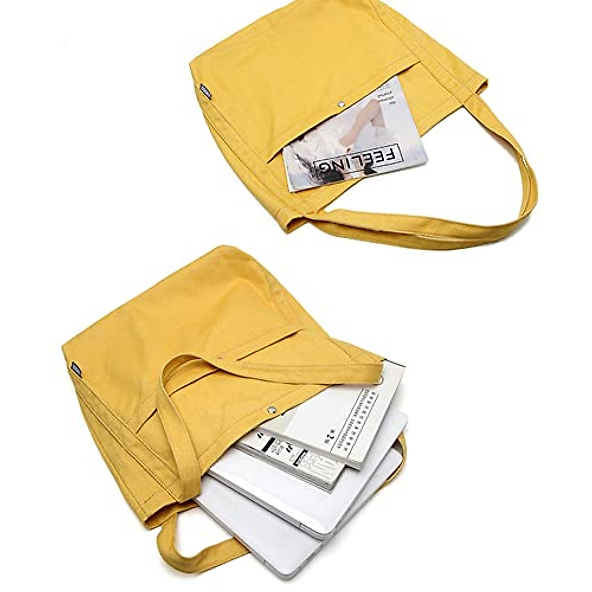 Canvas Tote Bag Purse Women Shoulder Bag Large Satchel Handbag Travel Bags Hobo Bags Daily Purse