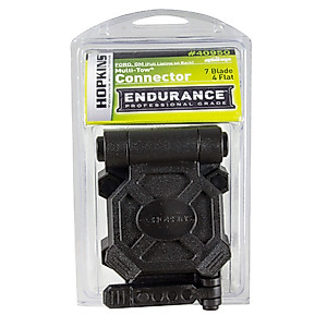 Hopkins Towing Solutions Endurance 40950 Multi-Tow 7 Blade and 4 Flat Vehicle Wiring Kit, Black